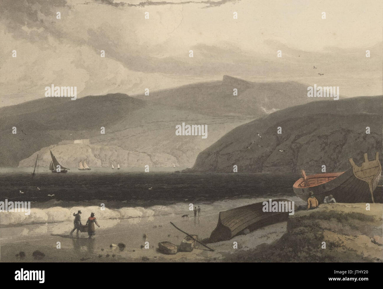 Fishguard map hi-res stock photography and images - Alamy