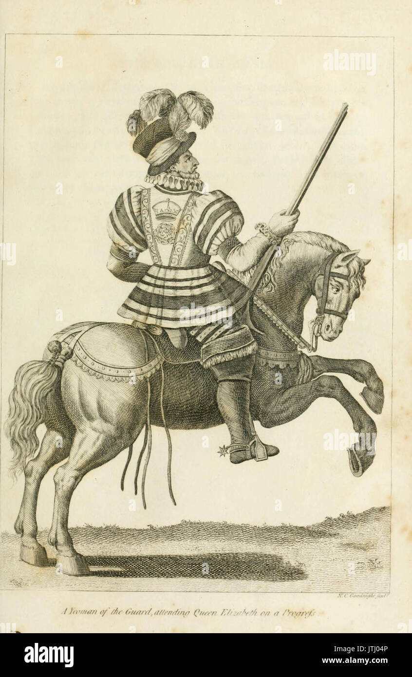 Yeoman Of The Guard Illustration High Resolution Stock Photography and ...