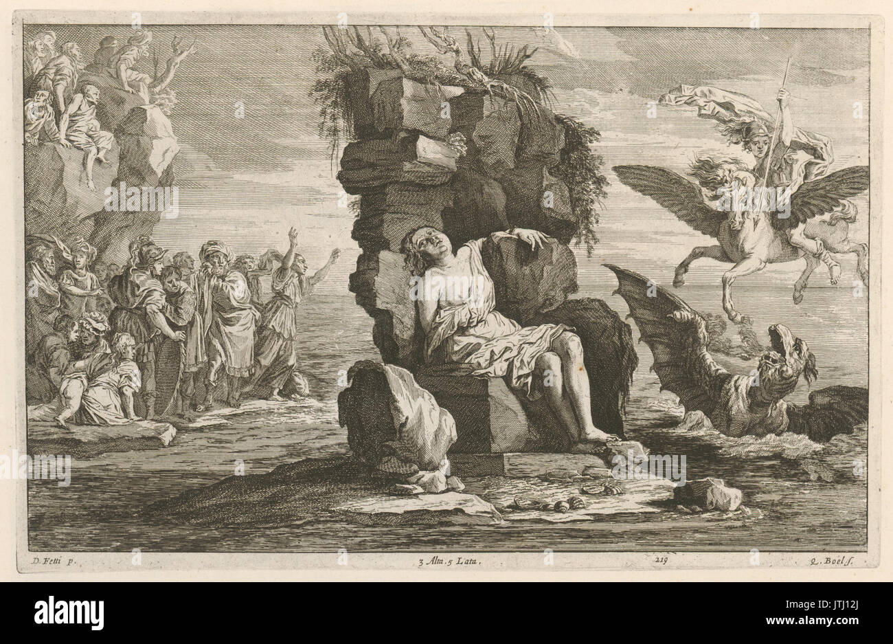 Perseus freeing andromeda hi-res stock photography and images - Alamy