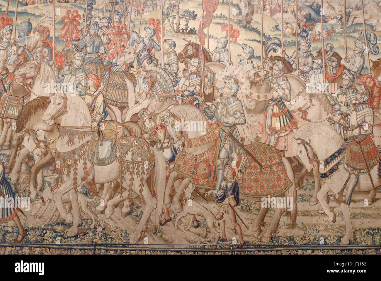 Siege of Rabbah from David and Bathsheba MNRenaissance E.Cl.1616 n01 ...