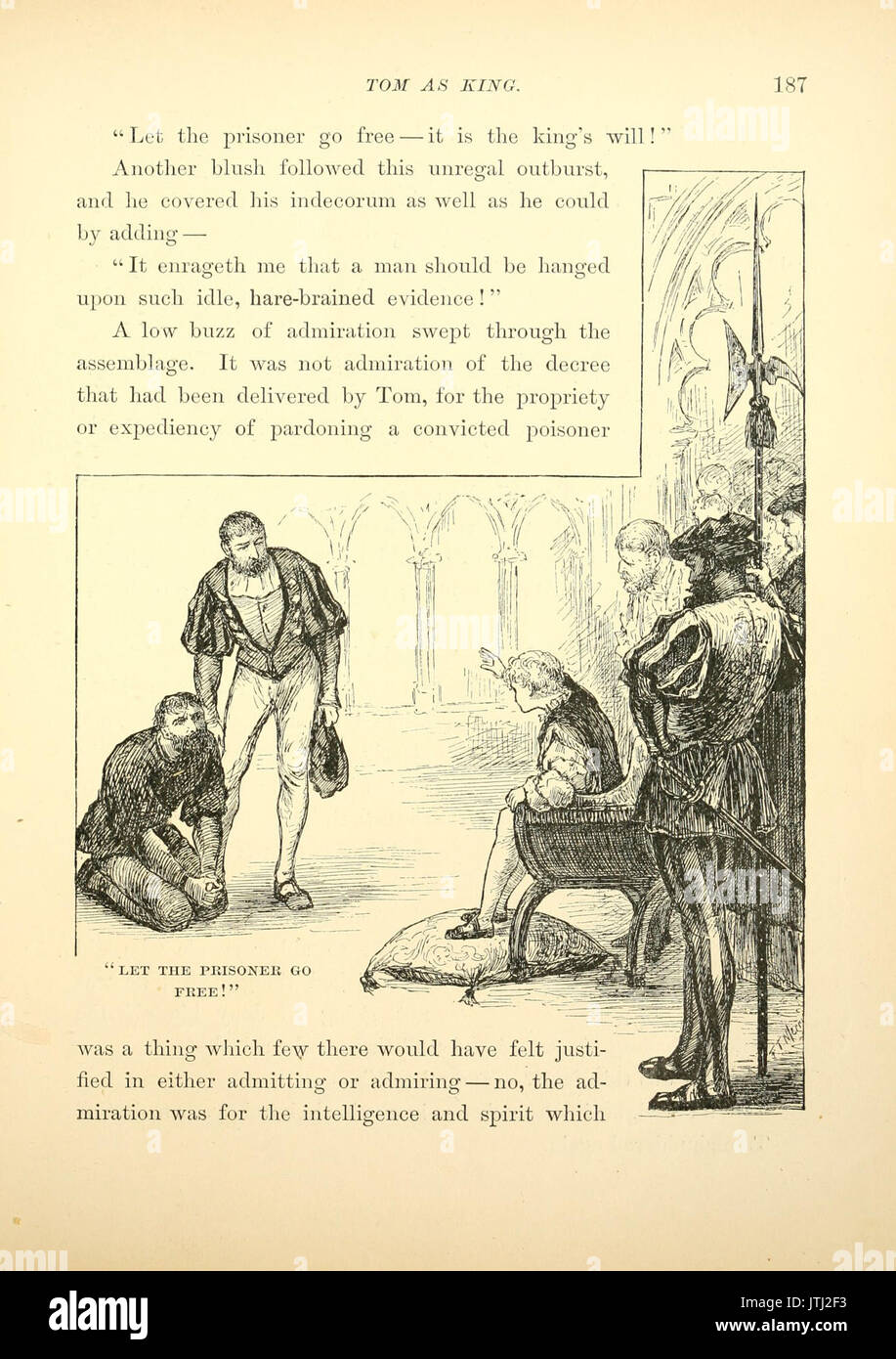 The Prince and The Pauper, p. 187 Stock Photo - Alamy