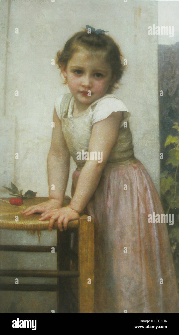 Yvonne W A Bouguereau Stock Photo - Alamy