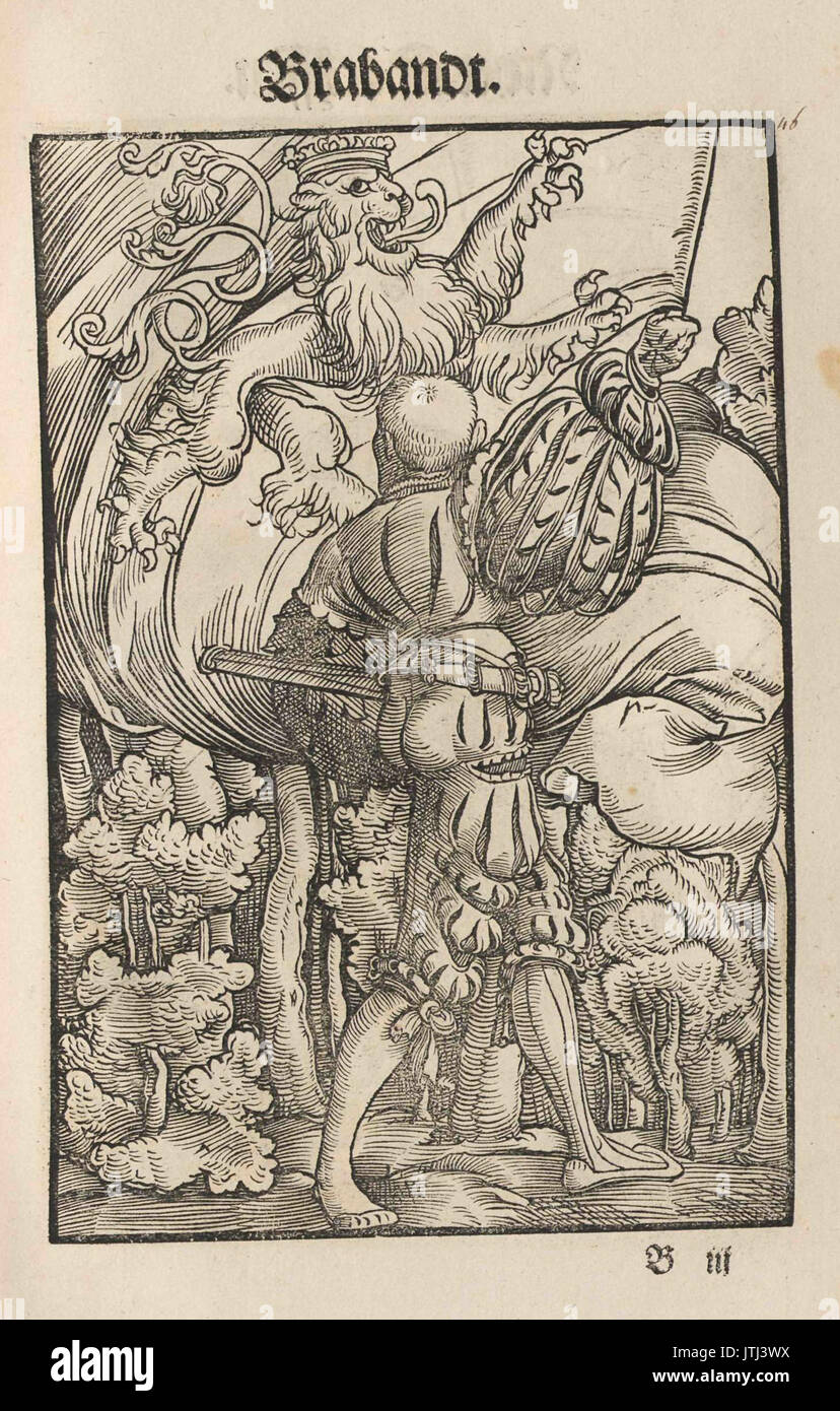 Brabant medieval heraldry hi-res stock photography and images - Alamy