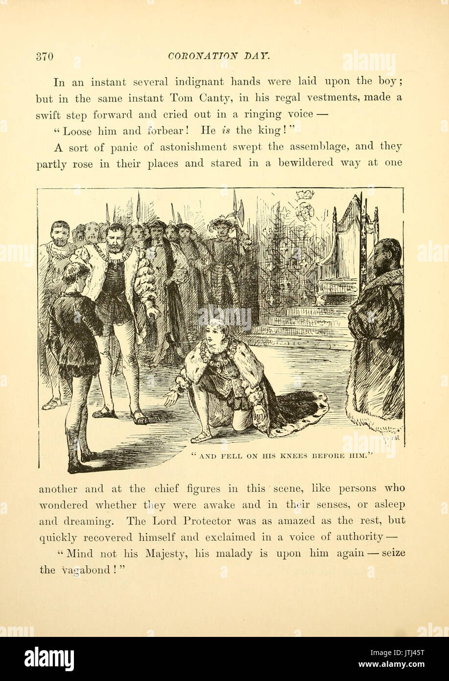 The Prince and The Pauper, p. 370 Stock Photo - Alamy