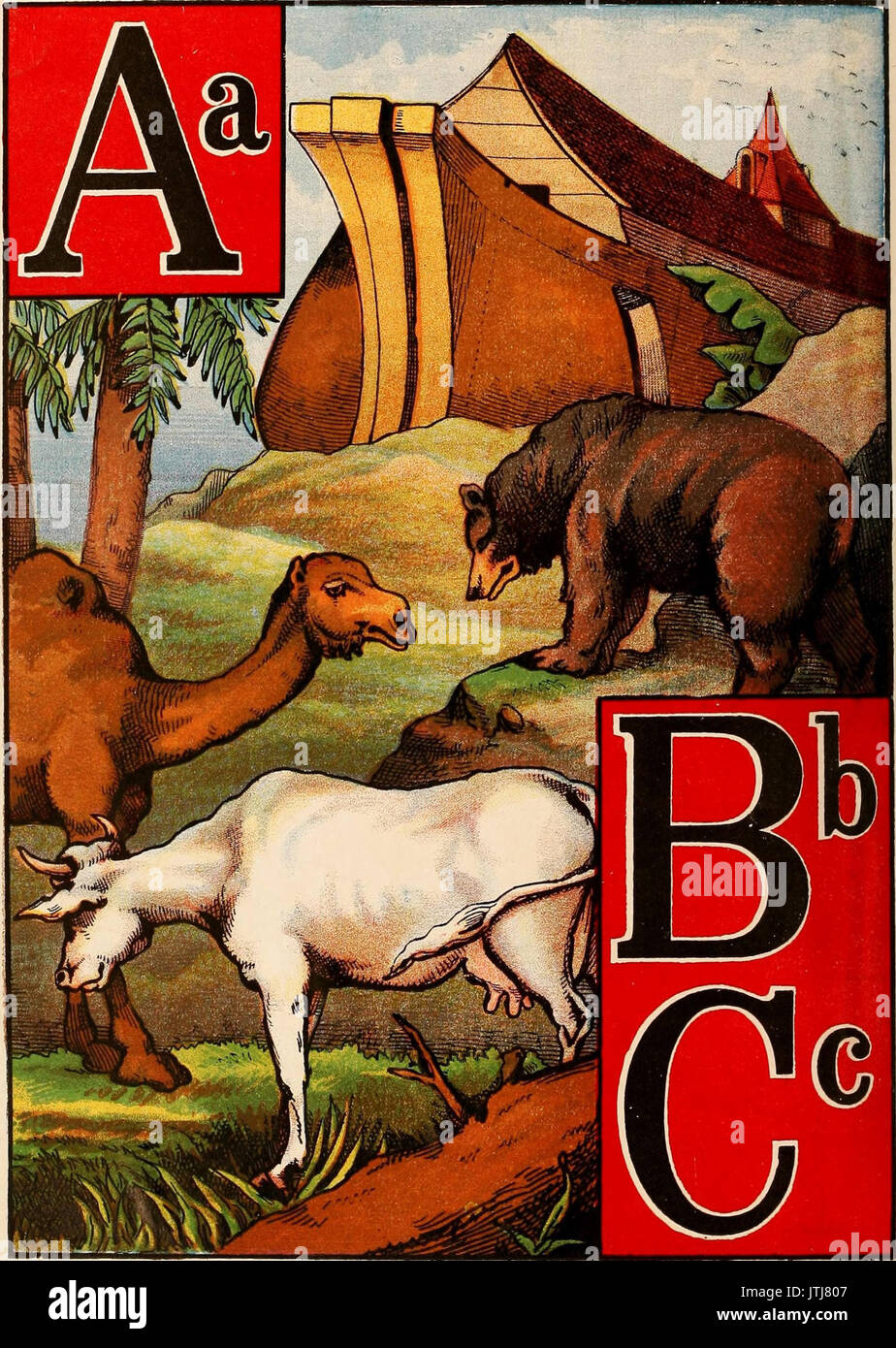 The Ark Alphabet, pg 2 Stock Photo - Alamy