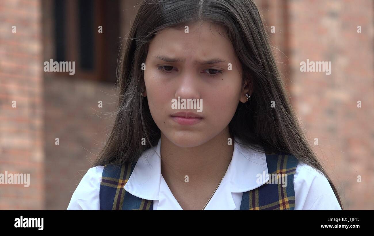 Sad Girl Depressed People Stock Photo - Alamy