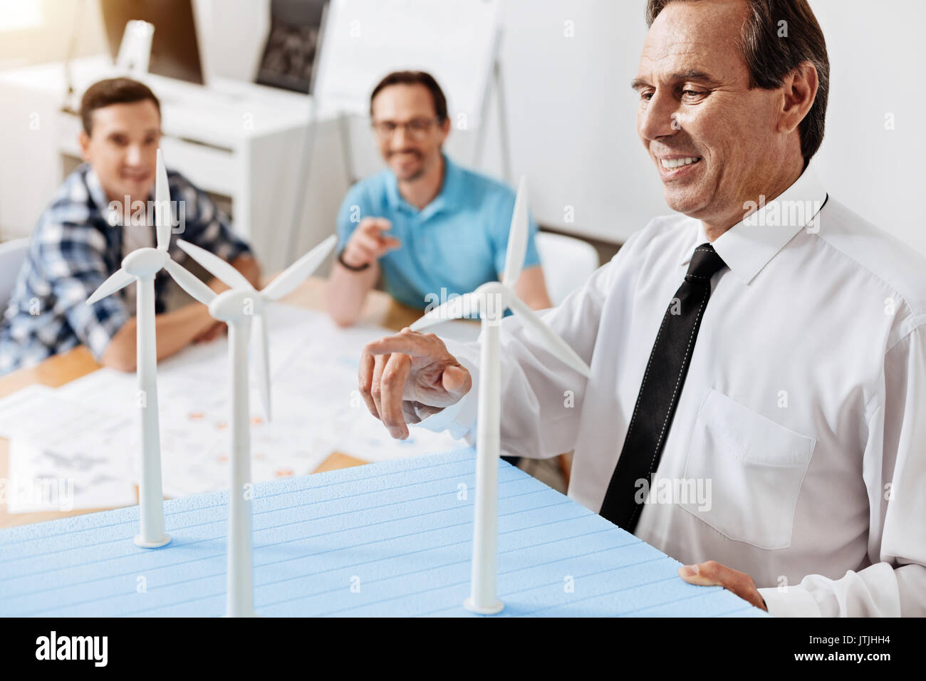 Engineer explaining key concepts hi-res stock photography and images ...