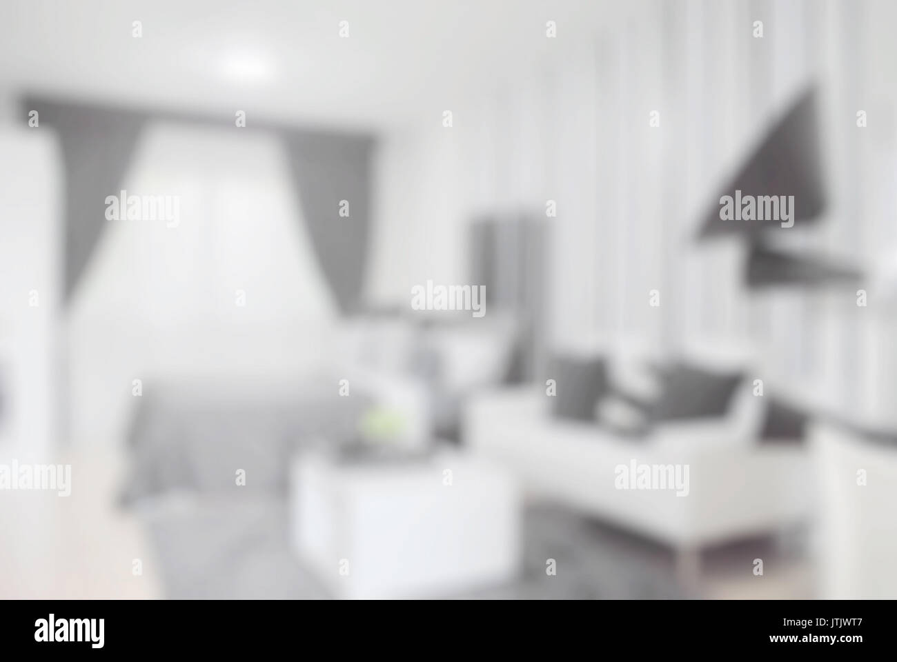 blur image of modern living room interior Stock Photo - Alamy