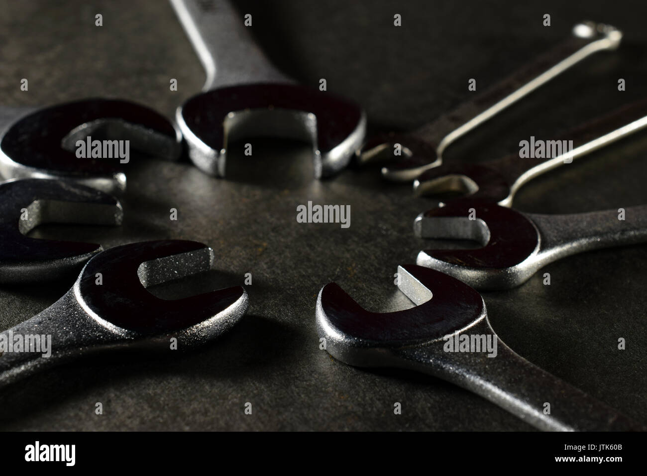 Open ended spanners hi-res stock photography and images - Alamy