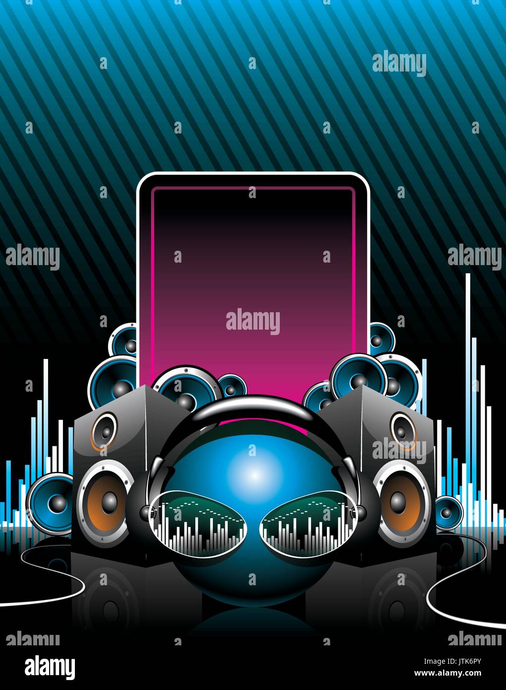 Musical box rock and pop Stock Vector Images - Alamy