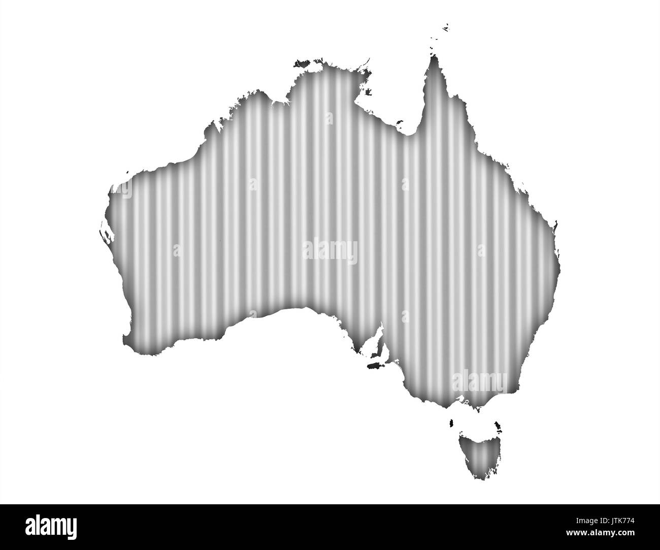 Textured map of Australia in nice colors Stock Photo - Alamy