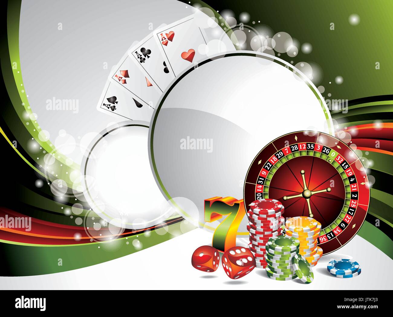 Gambling cubes vector vectors hi-res stock photography and images - Alamy