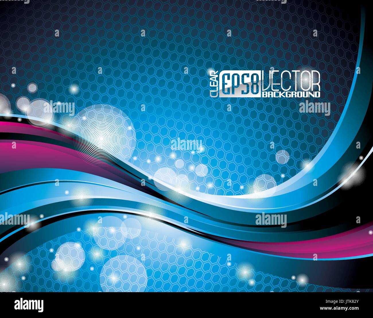 Abstract wave vector background Stock Vector Image & Art - Alamy