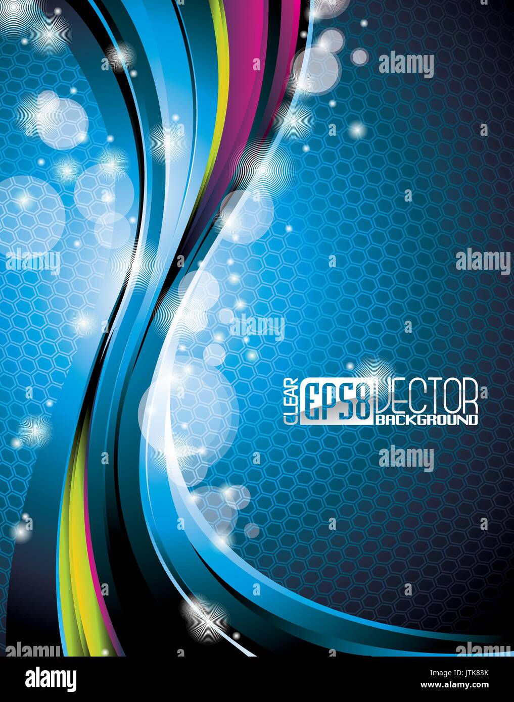 Abstract wave vector background Stock Vector Image & Art - Alamy