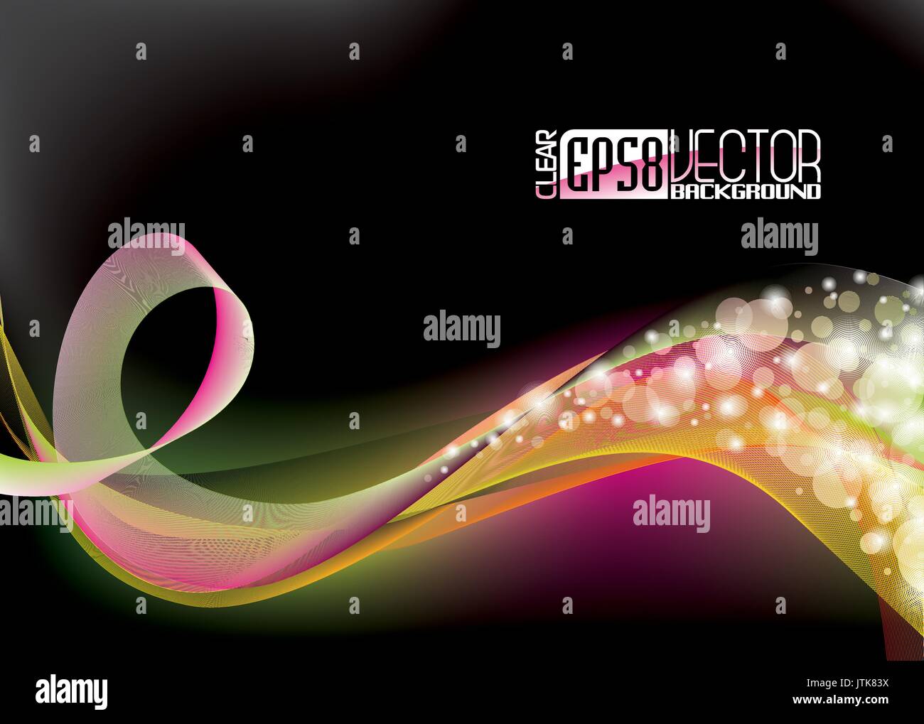 Abstract wave vector background Stock Vector Image & Art - Alamy