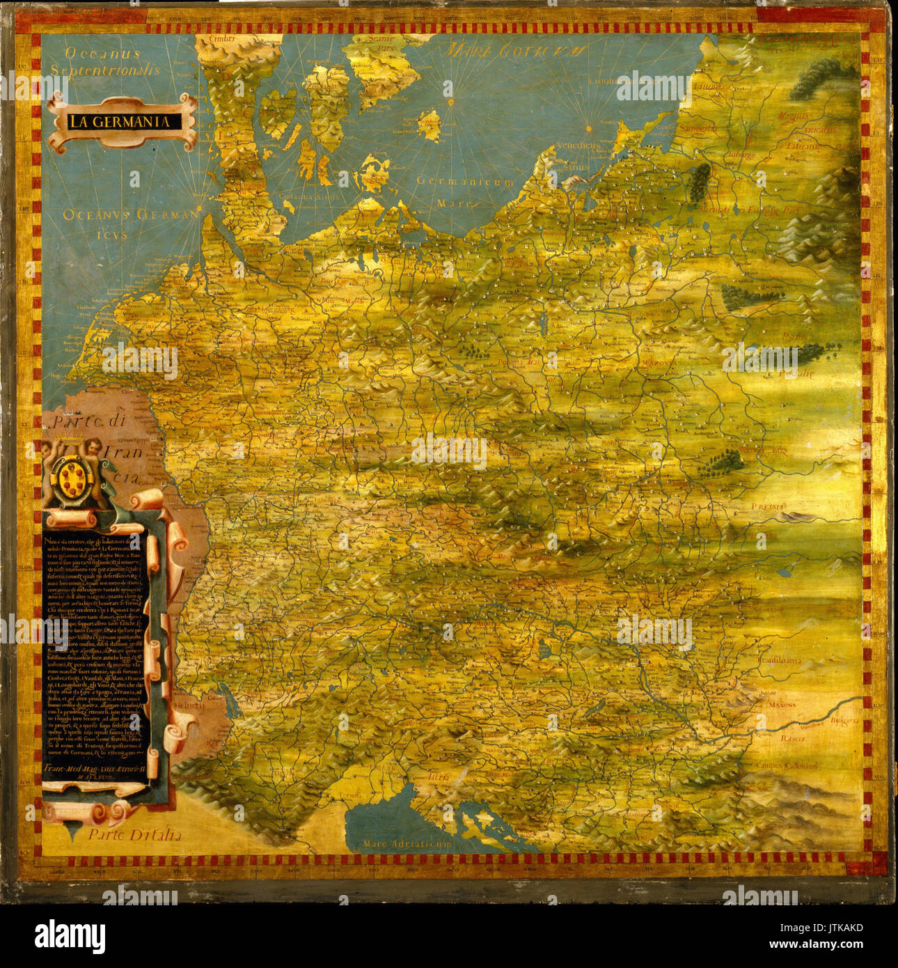 Denmark and netherlands map hi-res stock photography and images - Alamy