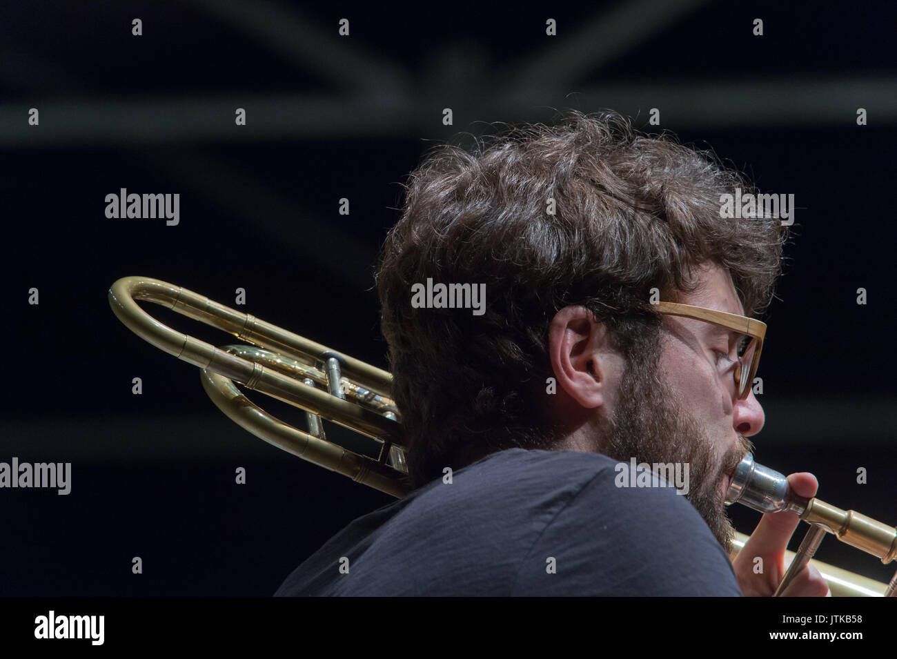 Rome, Italy. 07th Aug, 2017. The famous Italian jazz singer performed ...