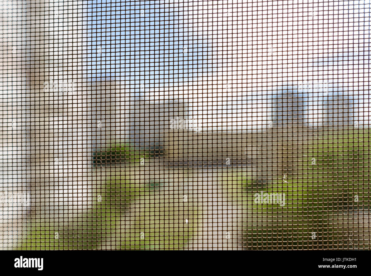 Open window with a mosquito screen to prevent insects and bugs, like ...