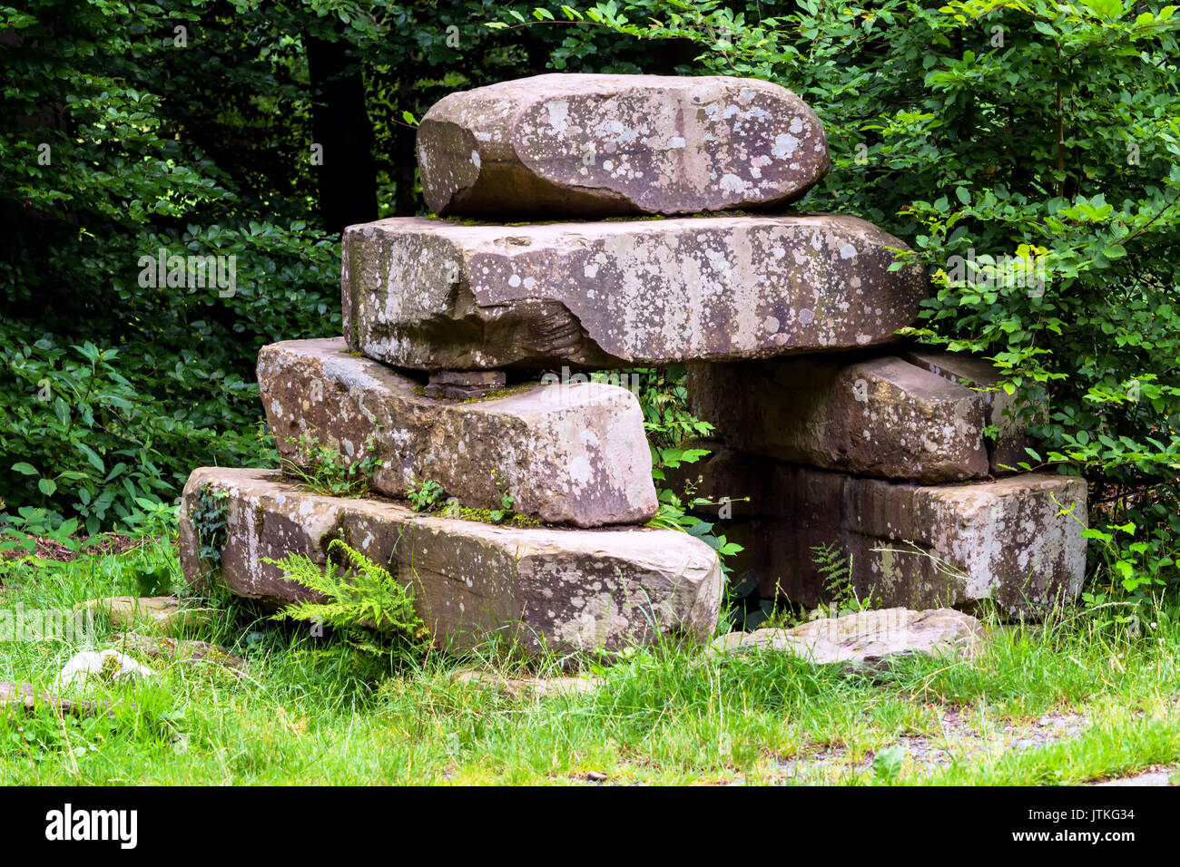 From tree rock building passage hi-res stock photography and images - Alamy