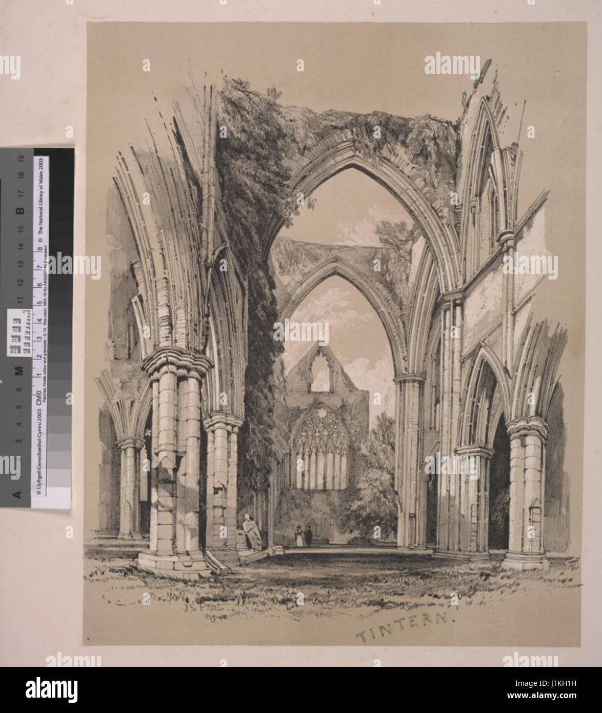 Tintern abbey painting hi-res stock photography and images - Alamy