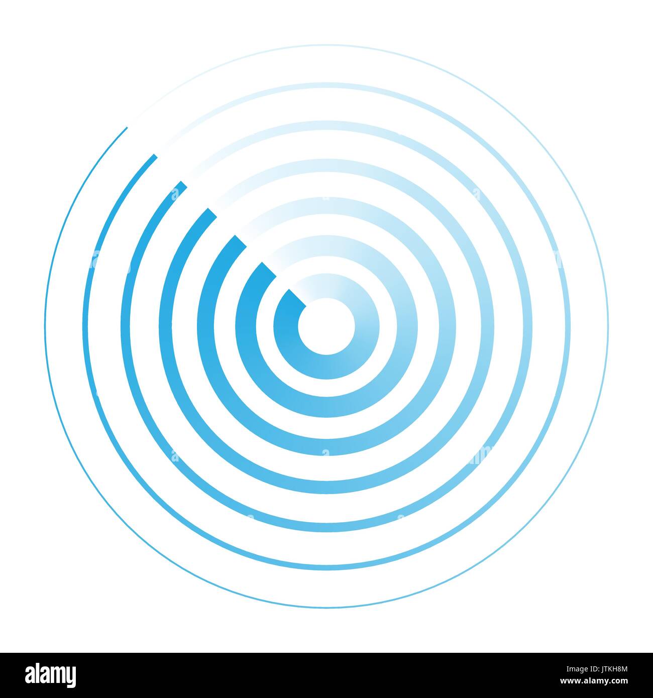 Radar abstract icon sign symbol logo vector illustration Stock Vector ...