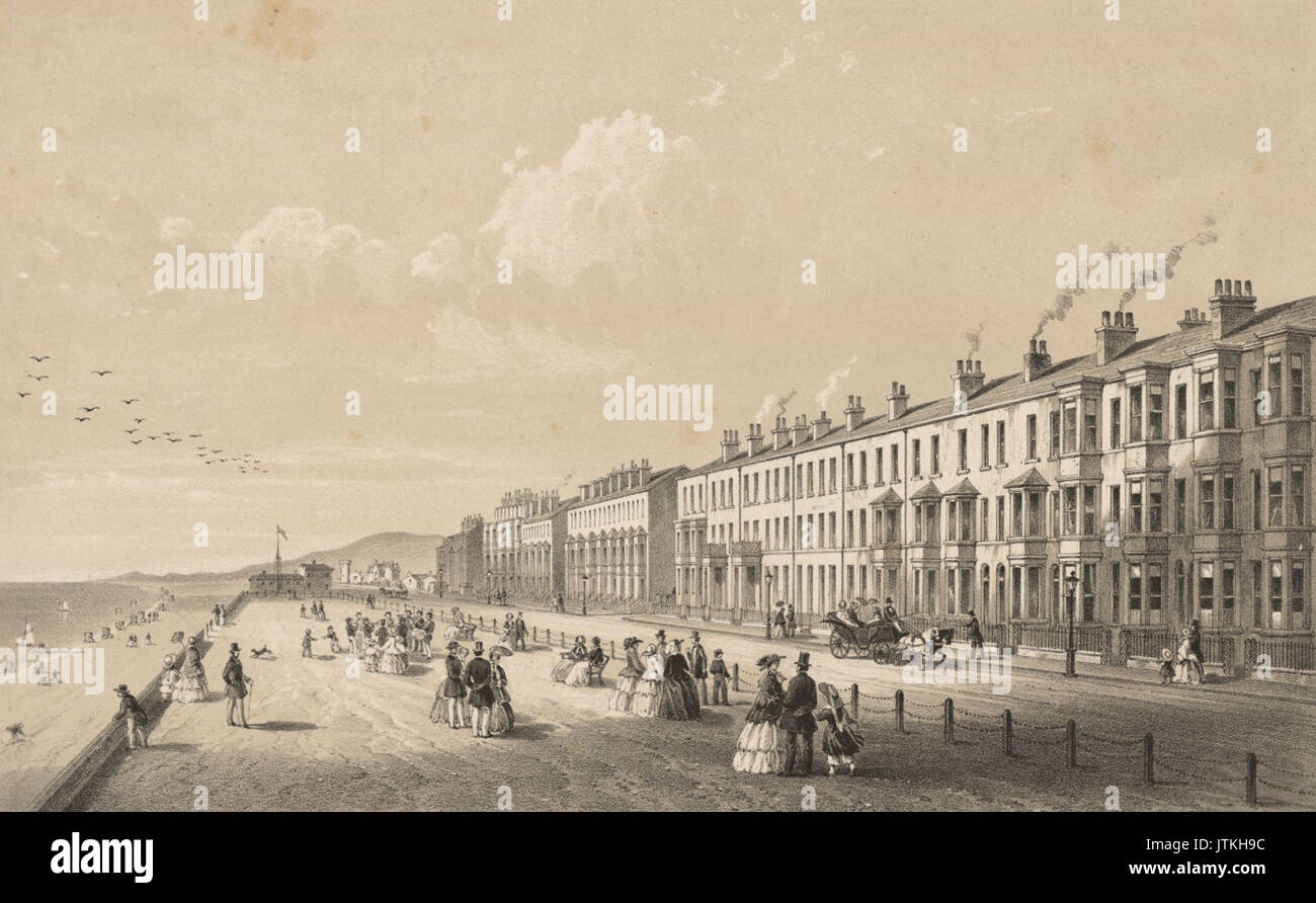 Map of rhyl hi-res stock photography and images - Alamy