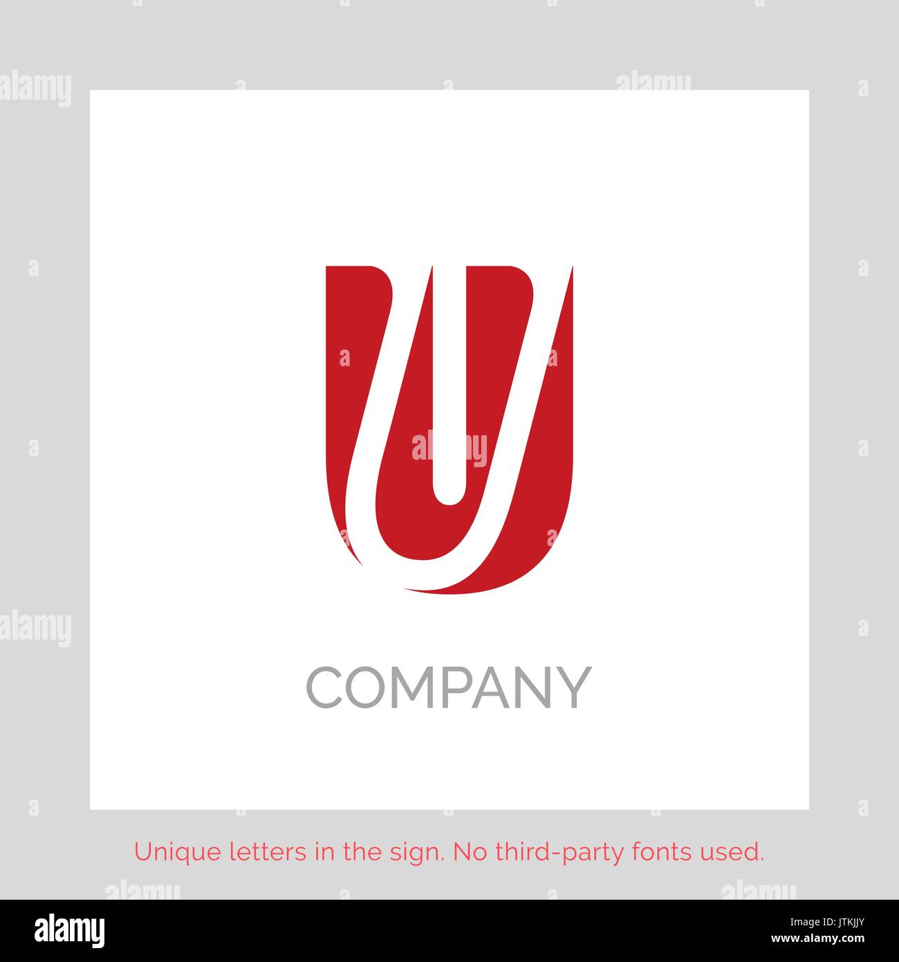 Creative U letter vector sign design. Character symbols. Icon design ...