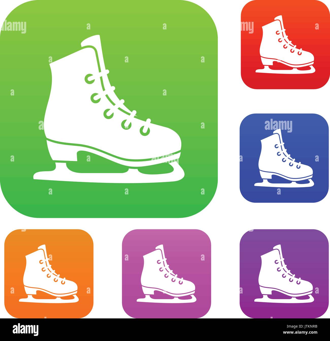 Skates set collection Stock Vector Image & Art - Alamy