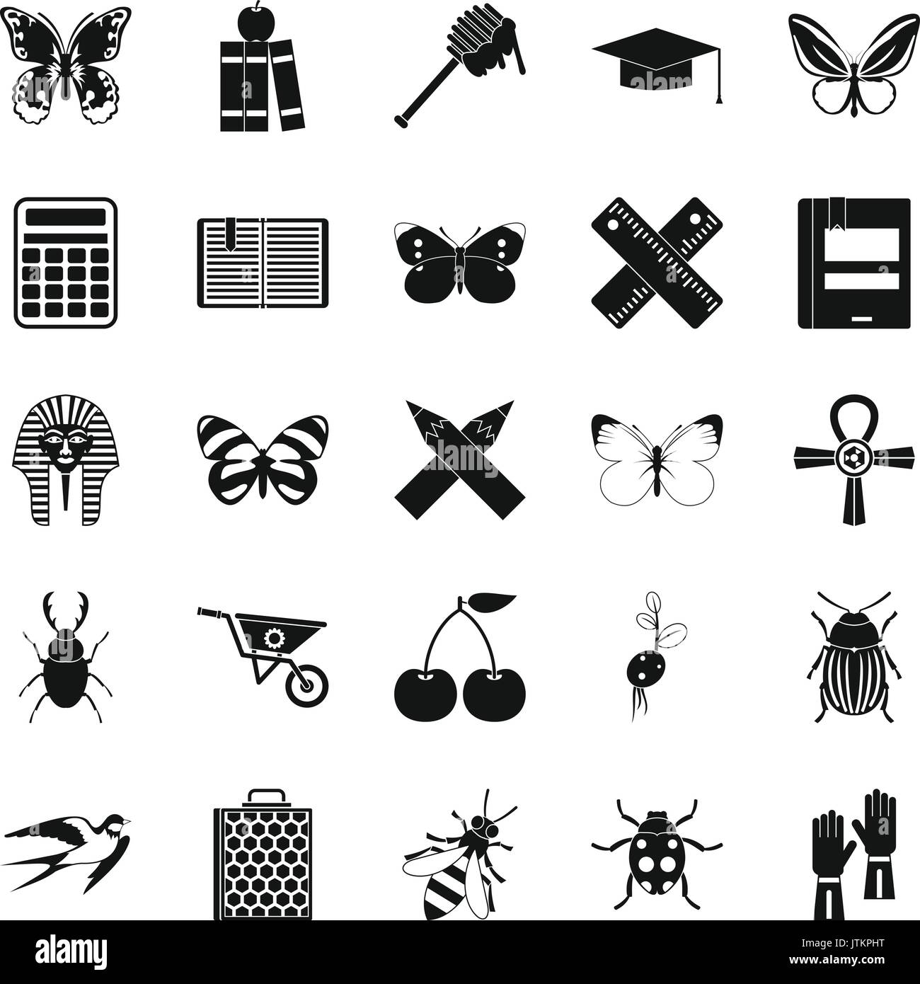 Black aphid Stock Vector Images - Alamy