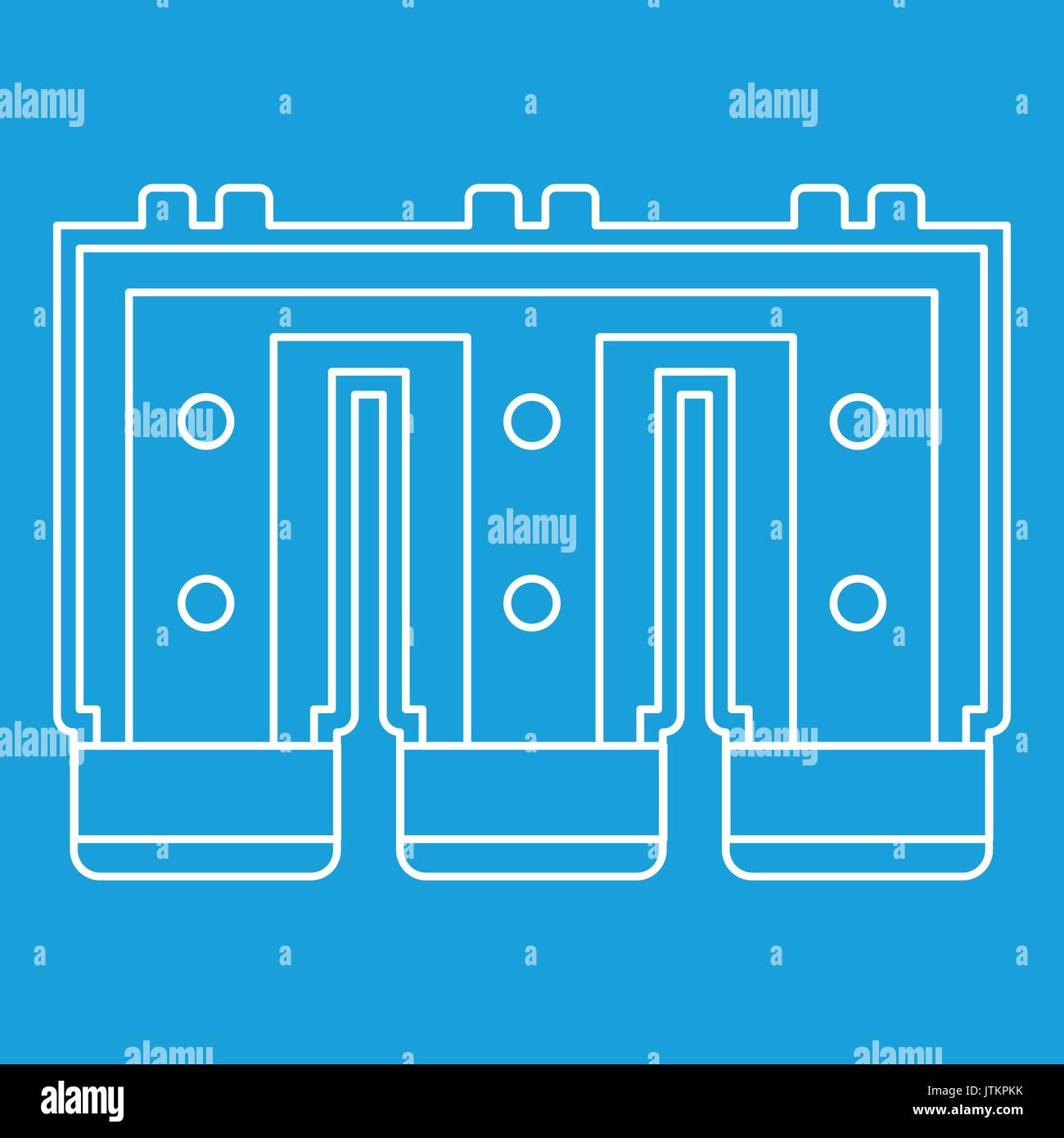 Electronic circuit board icon outline Stock Vector Image & Art - Alamy
