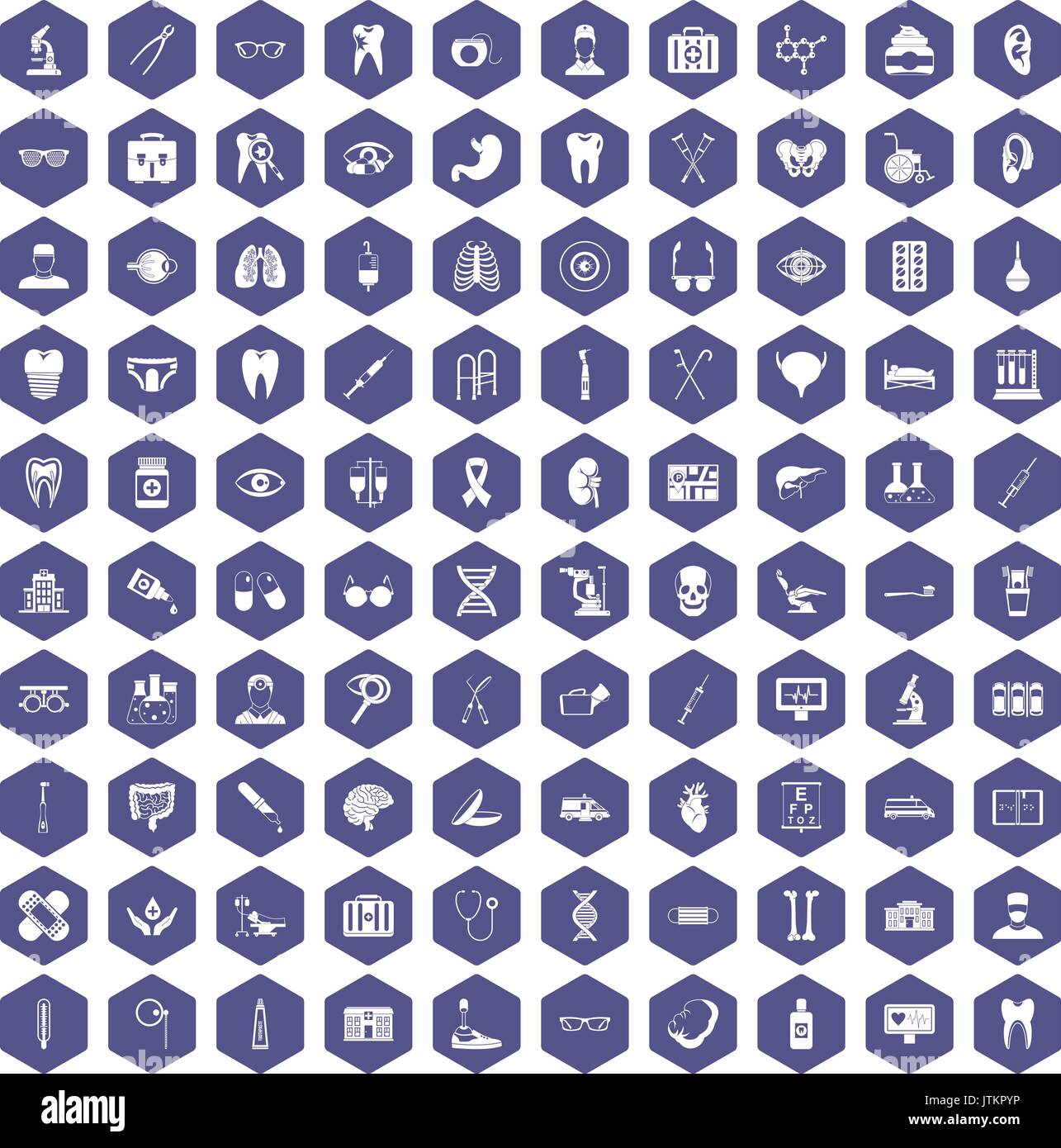 Ecg hexagon hi-res stock photography and images - Alamy