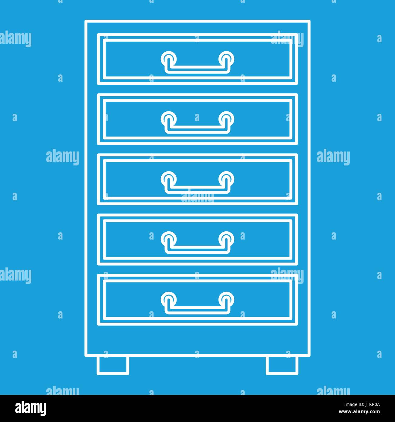 Bedside table simple line Stock Vector Images - Alamy
