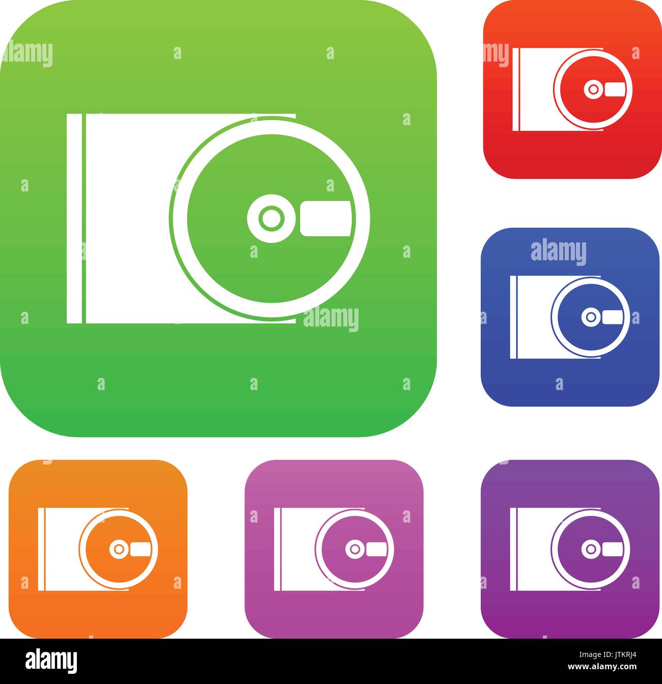 DVD drive open set collection Stock Vector Image & Art - Alamy