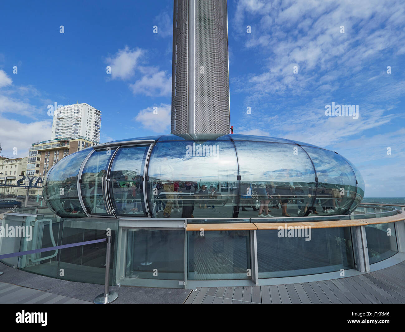 Brighton and the British Airways i360 moving observation tower tallest ...