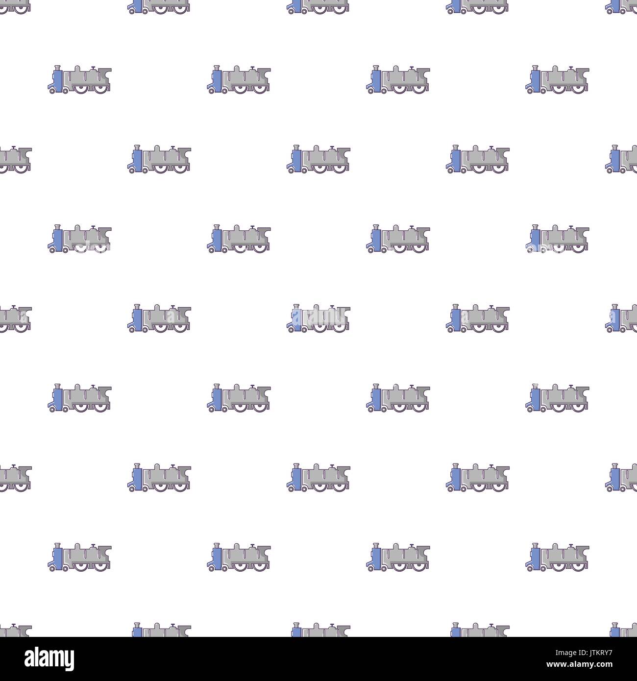 Old steam locomotive pattern seamless Stock Vector Image & Art - Alamy