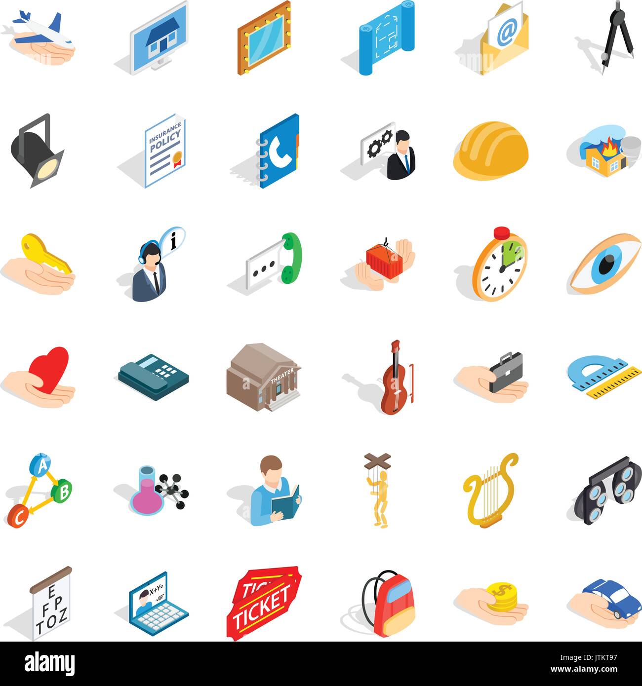 Ticket office icon light hi-res stock photography and images - Alamy