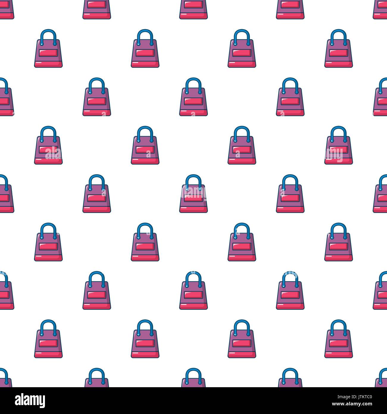 Shopping bag pattern seamless Stock Vector Image & Art - Alamy