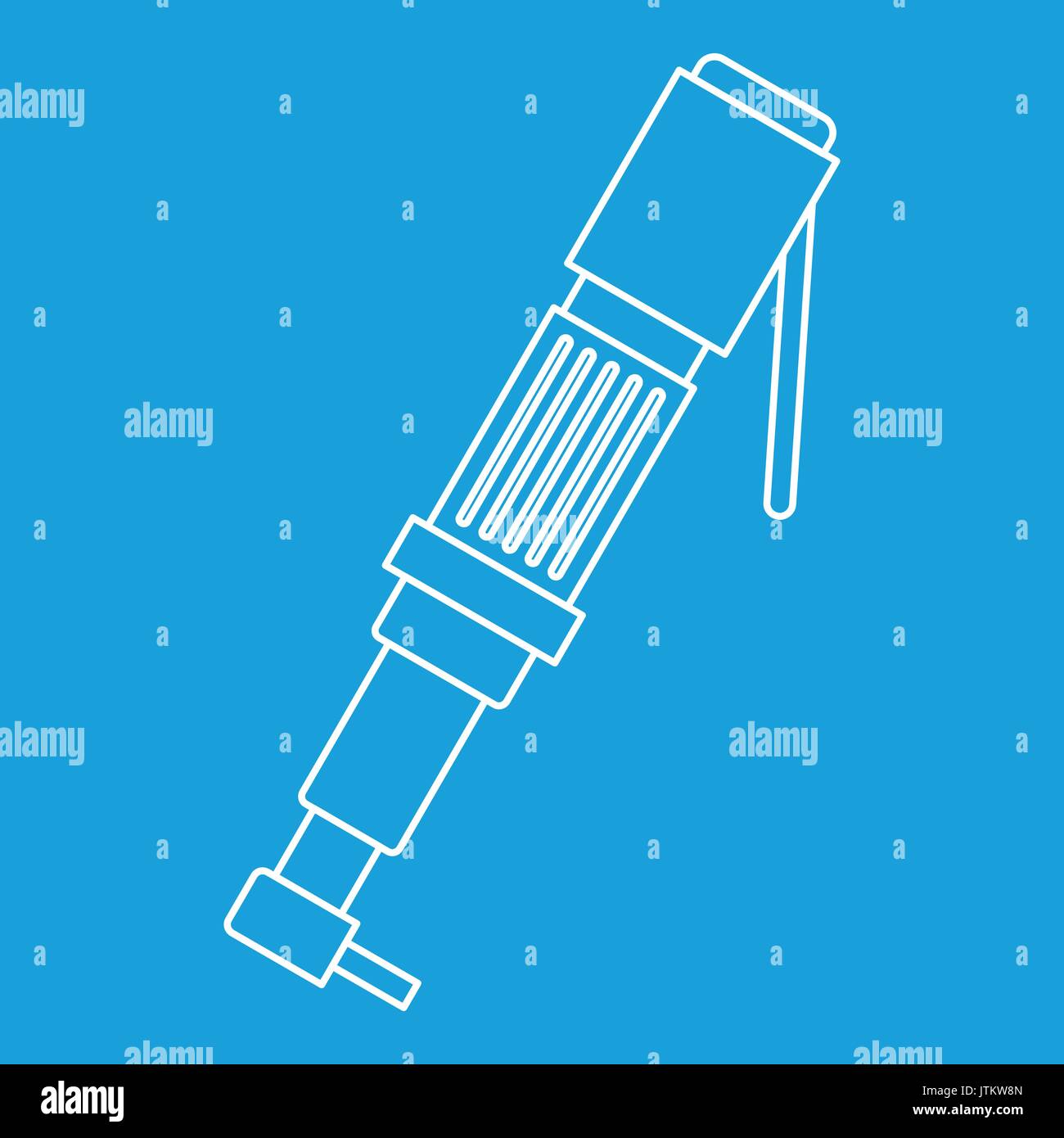 Pneumatic screwdriver icon outline Stock Vector Image & Art - Alamy