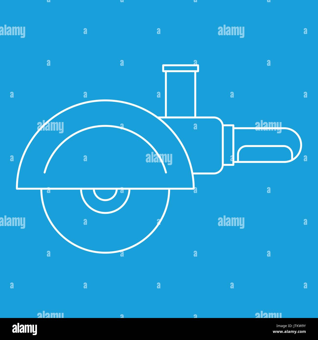 High speed cut off machine icon outline Stock Vector Image & Art - Alamy