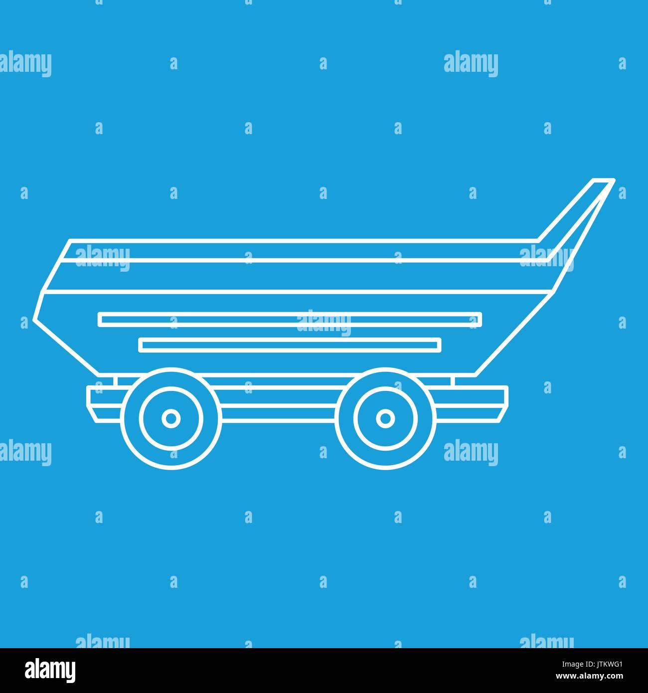 Car trailer detail Stock Vector Images - Alamy