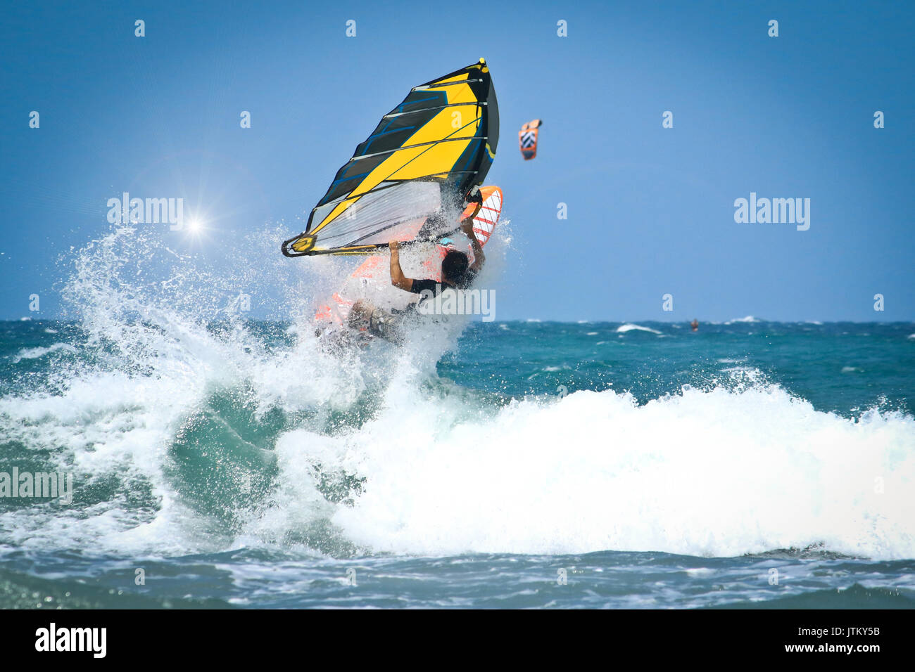 High wave riding hi-res stock photography and images - Alamy