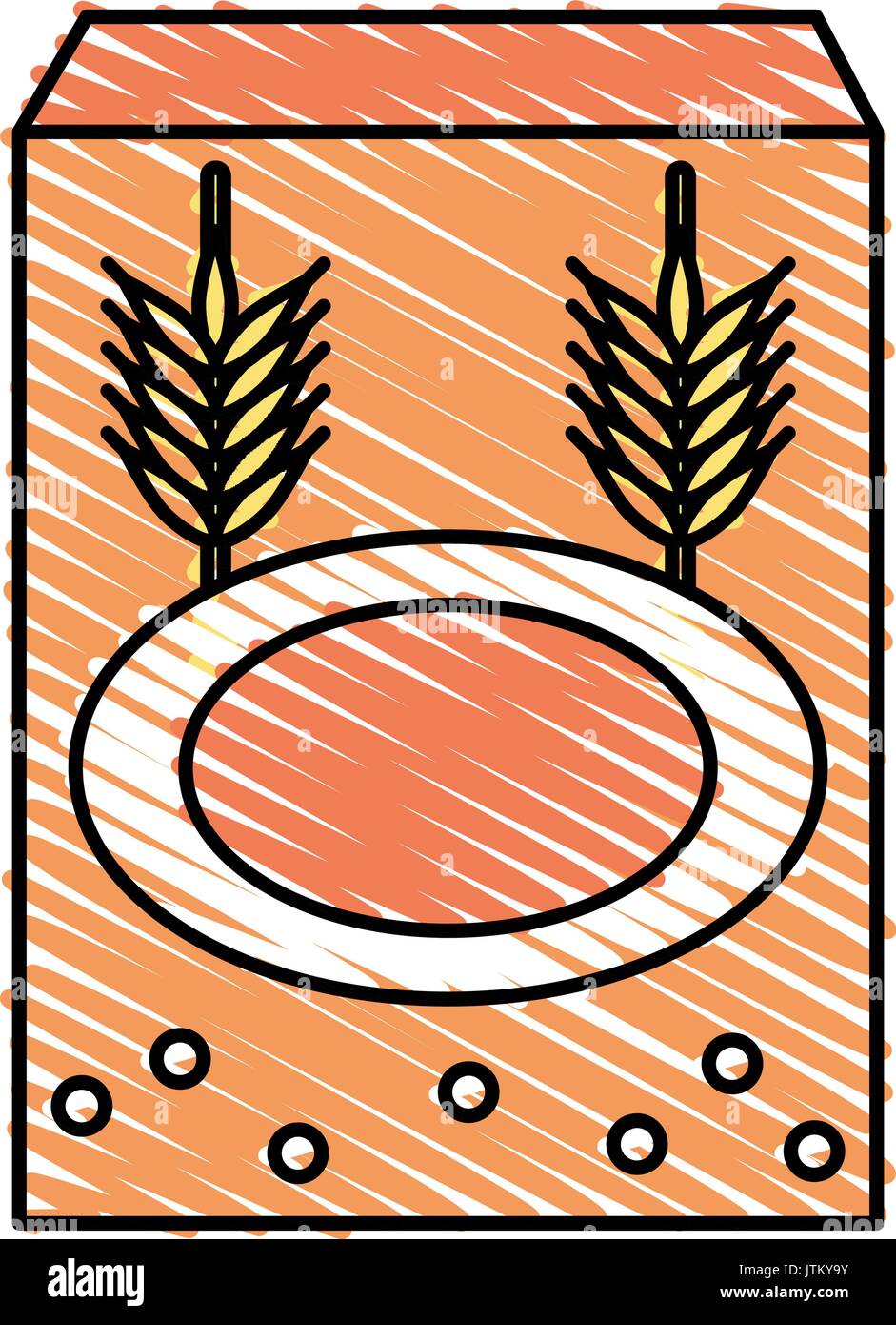 flour vector illustration Stock Vector Image & Art - Alamy