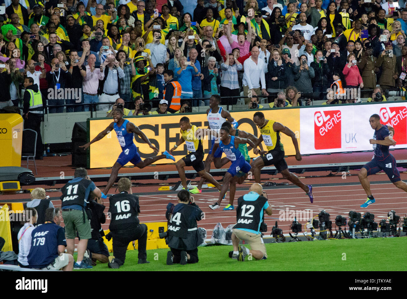 IAAF world athletic Championships, London stadium 2017 Stock Photo - Alamy
