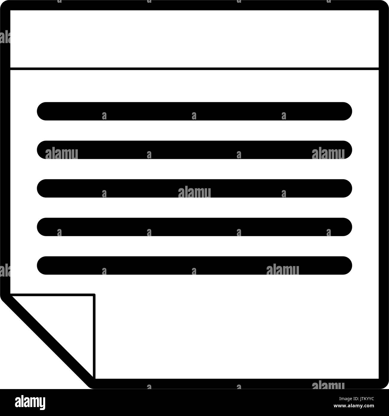 sticky note vector illustration Stock Vector Image & Art - Alamy