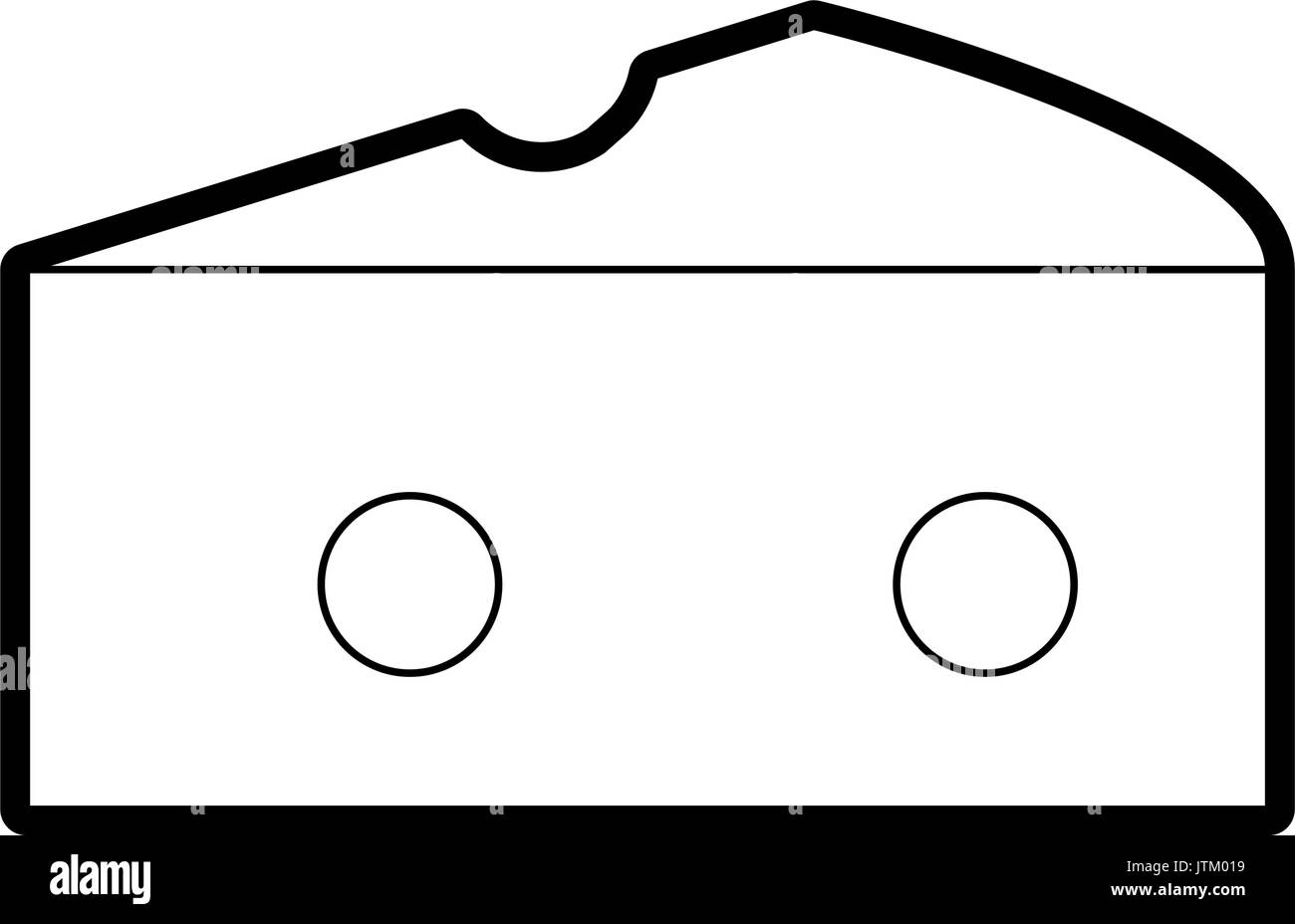 cheese vector illustration Stock Vector Image & Art - Alamy