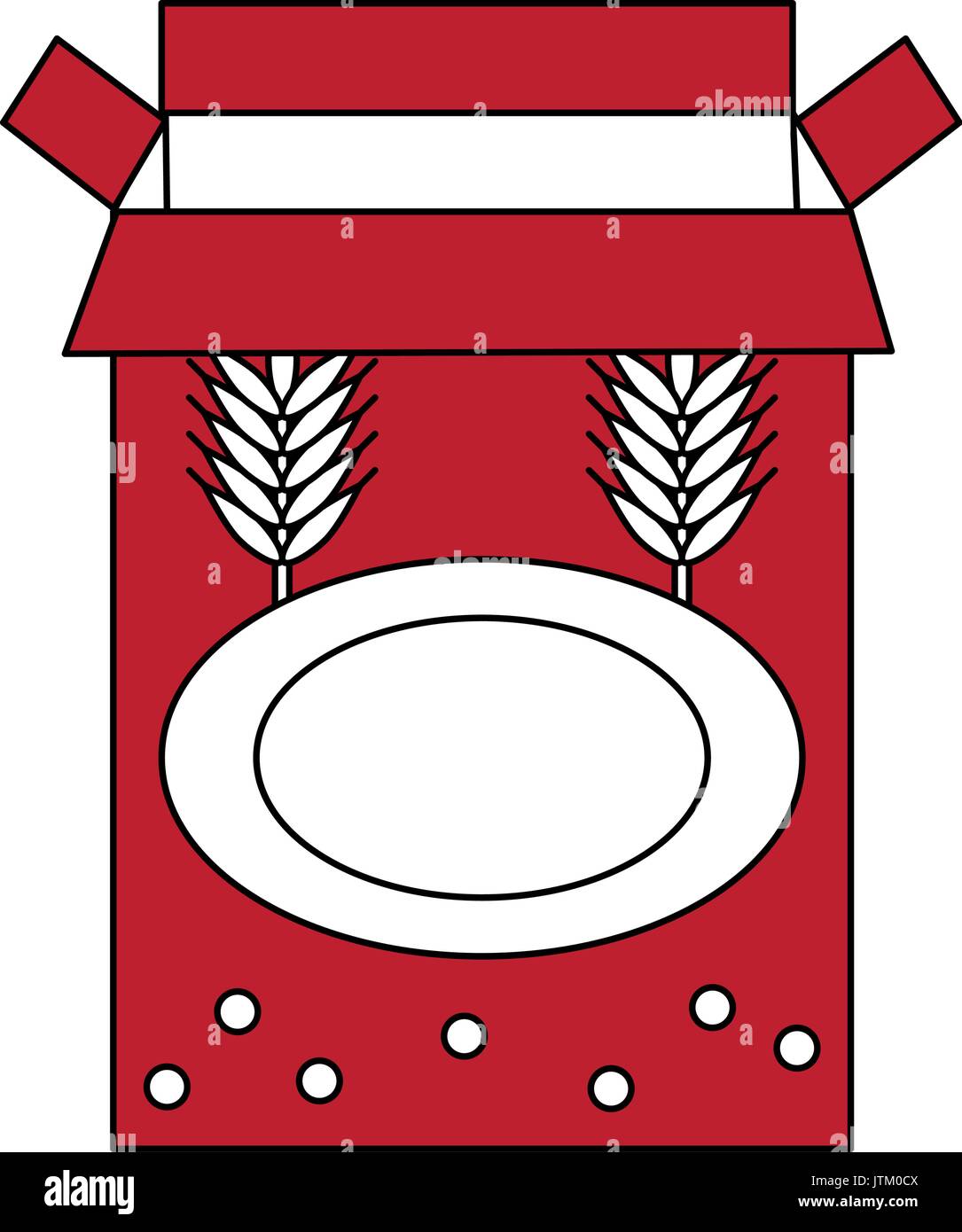 flour vector illustration Stock Vector Image & Art - Alamy