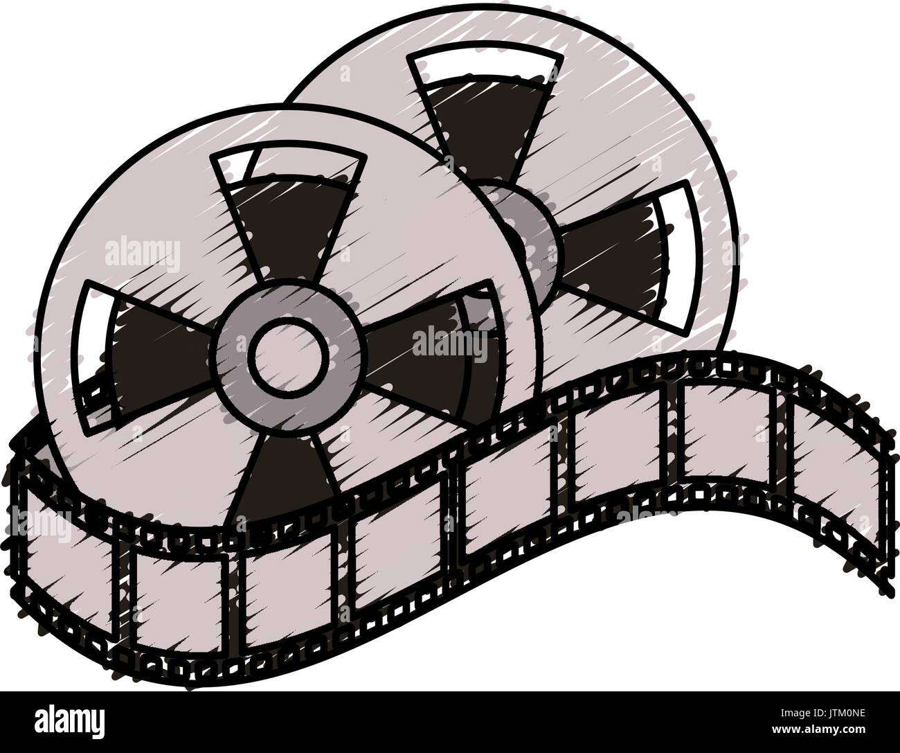 film vector illustration Stock Vector Image & Art - Alamy