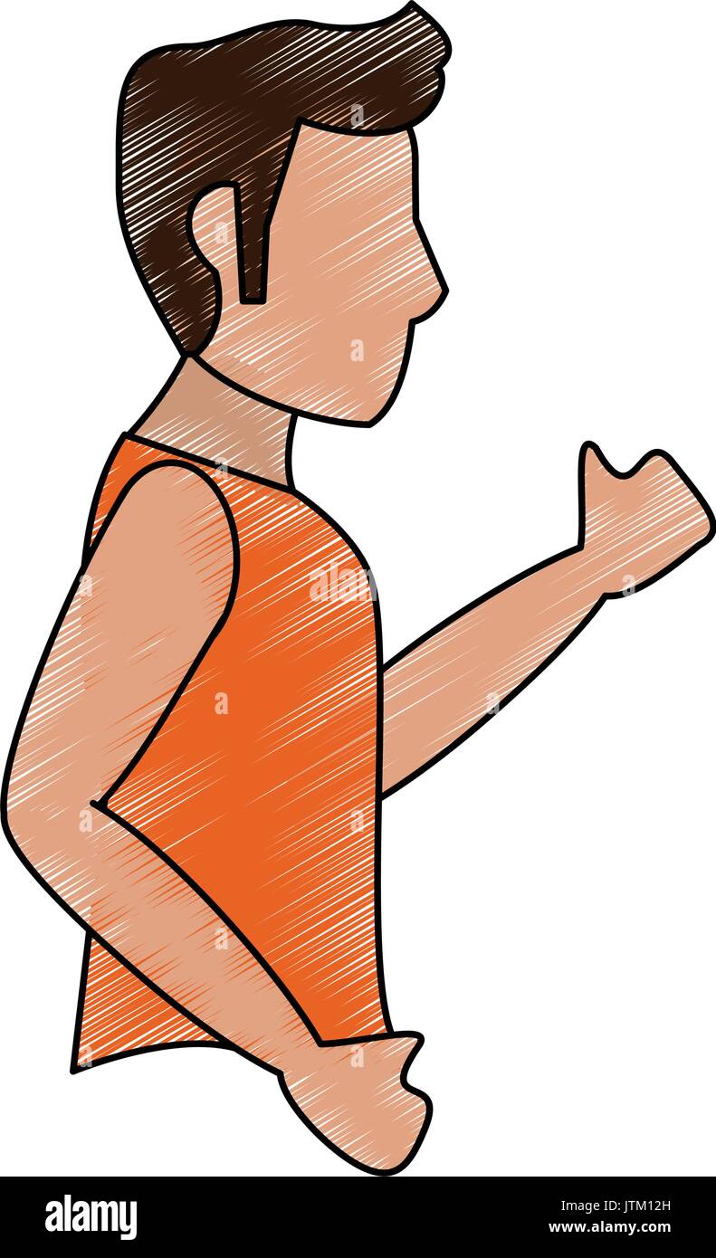 man vector illustration Stock Vector Image & Art - Alamy