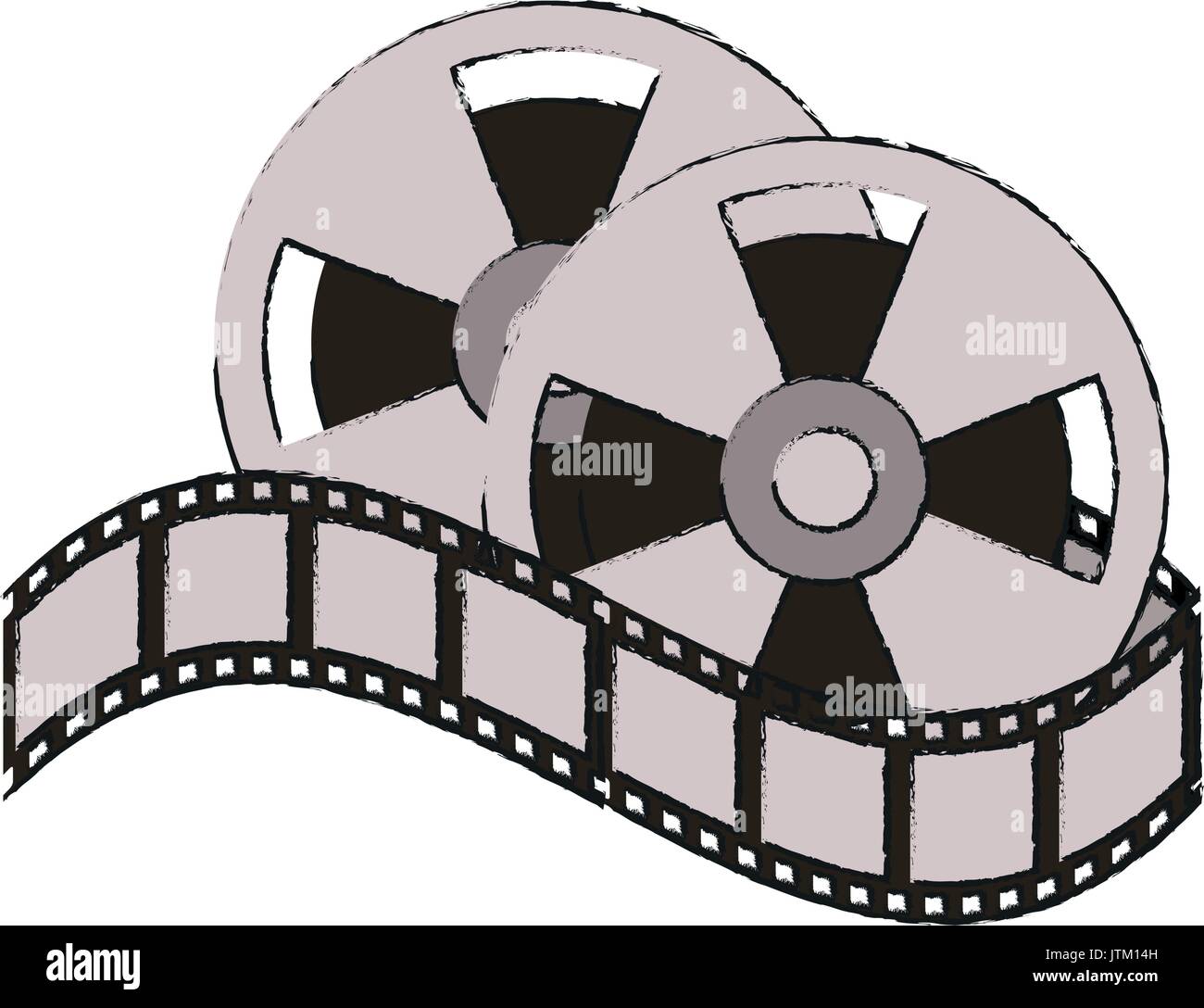 film vector illustration Stock Vector Image & Art - Alamy