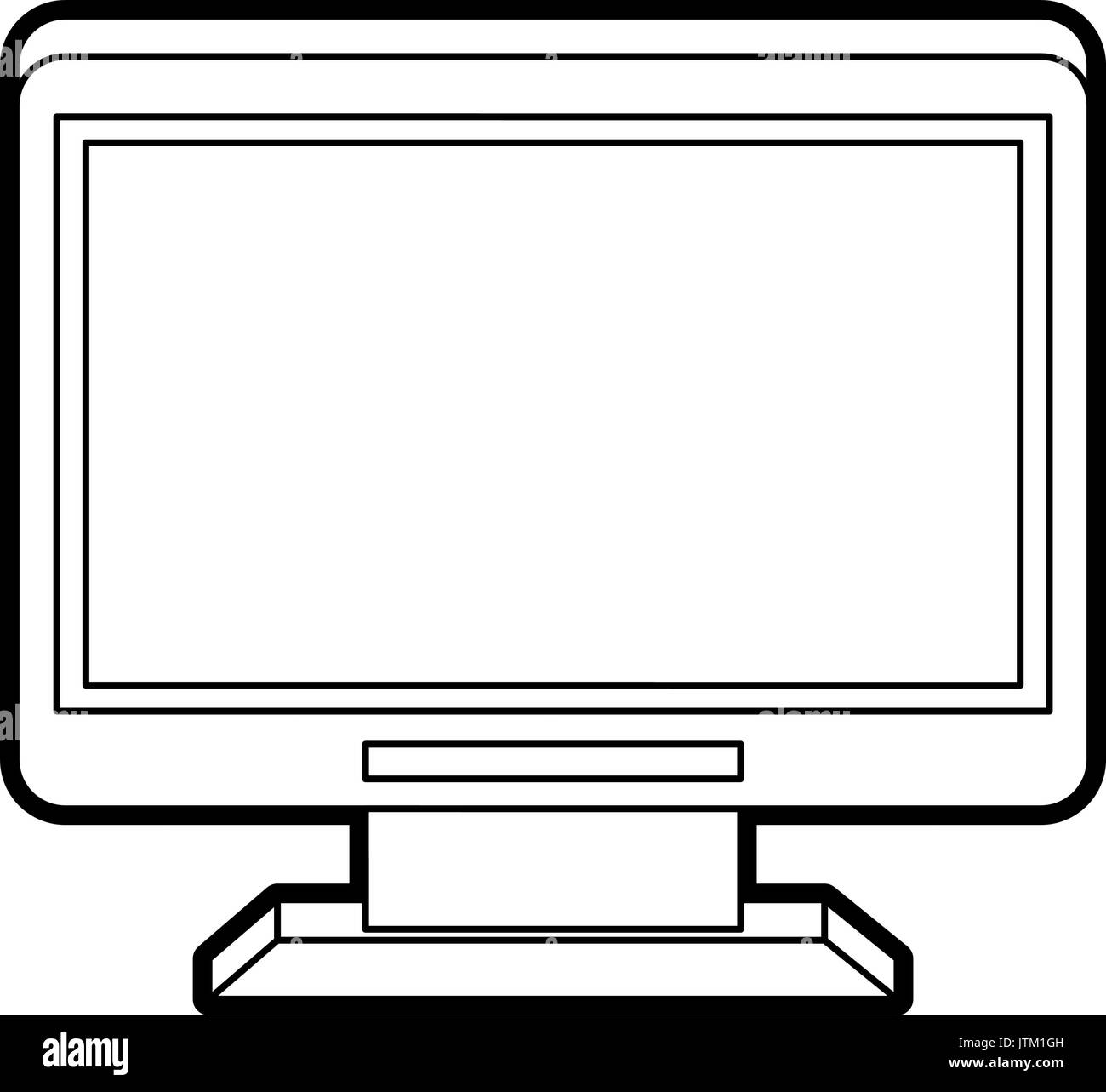 screen vector illustration Stock Vector Image & Art - Alamy